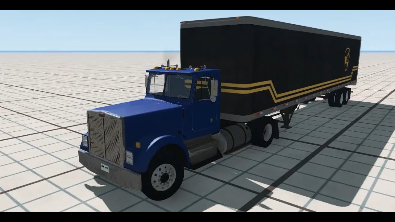 How to tow your car in BeamNG! (Or use a trailer) - YouTube