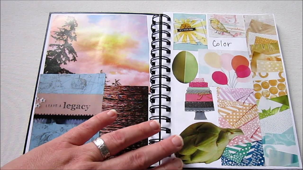 Inspiration Book Series: Prompt 1 (Color Collage) - YouTube