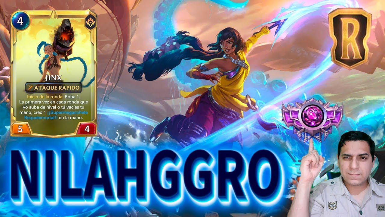 Nilah Jinx - Deck Aggro - Legends of Runeterra - Gameplay - YouTube