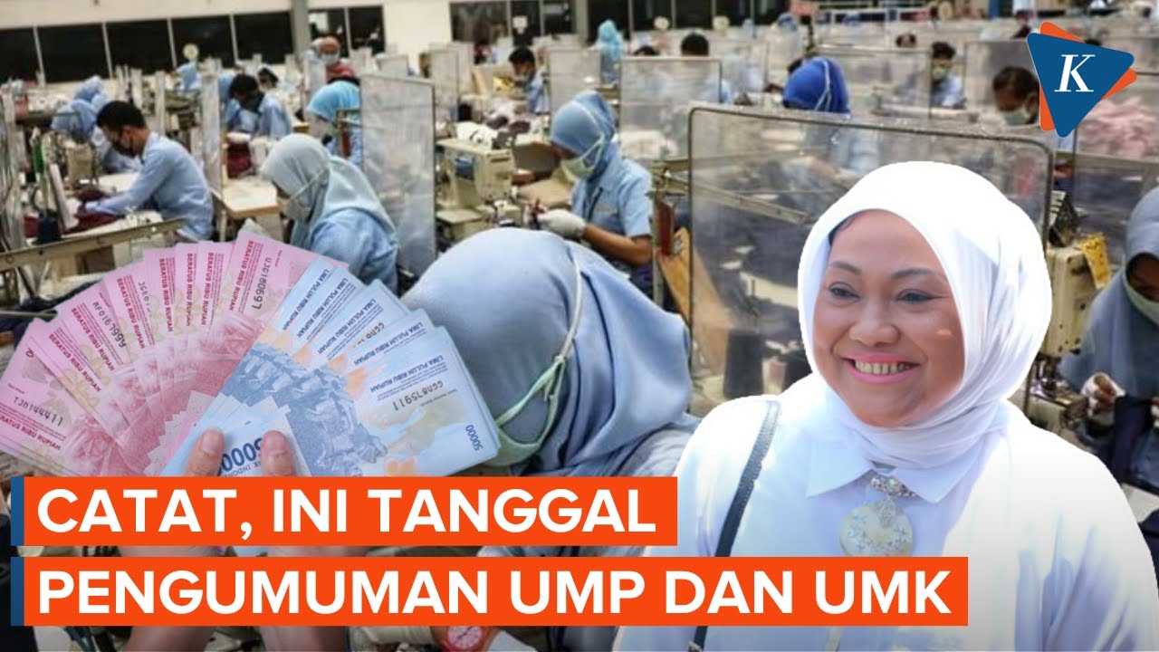 UMP dan UMK Diumumkan pada November dan Desember - YouTube