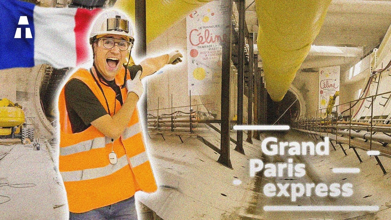 Grand Paris Express, o Novo Metro Inovador e Sustentável! - YouTube