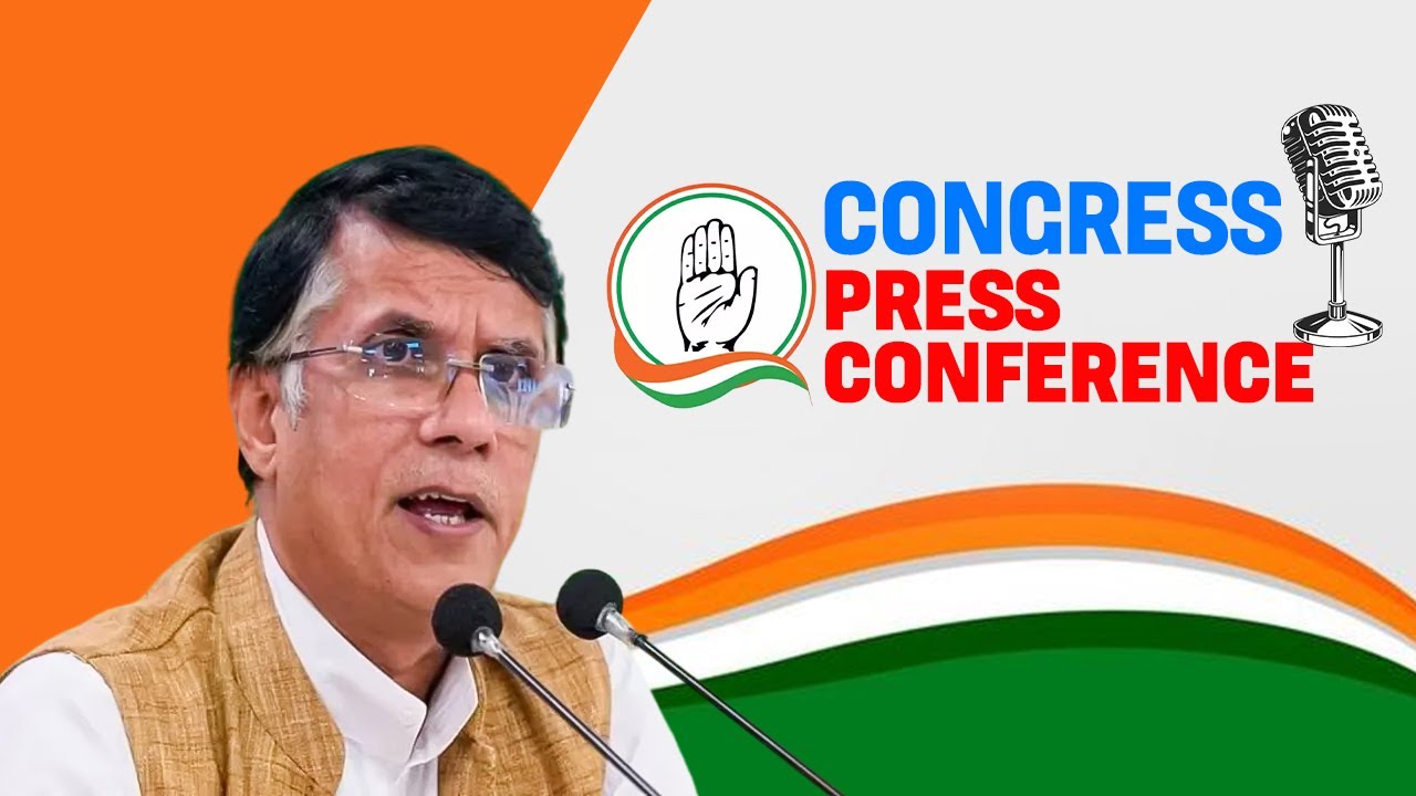 Congress Press Conference LIVE | Congress Party Briefing by Pawan Khera ...