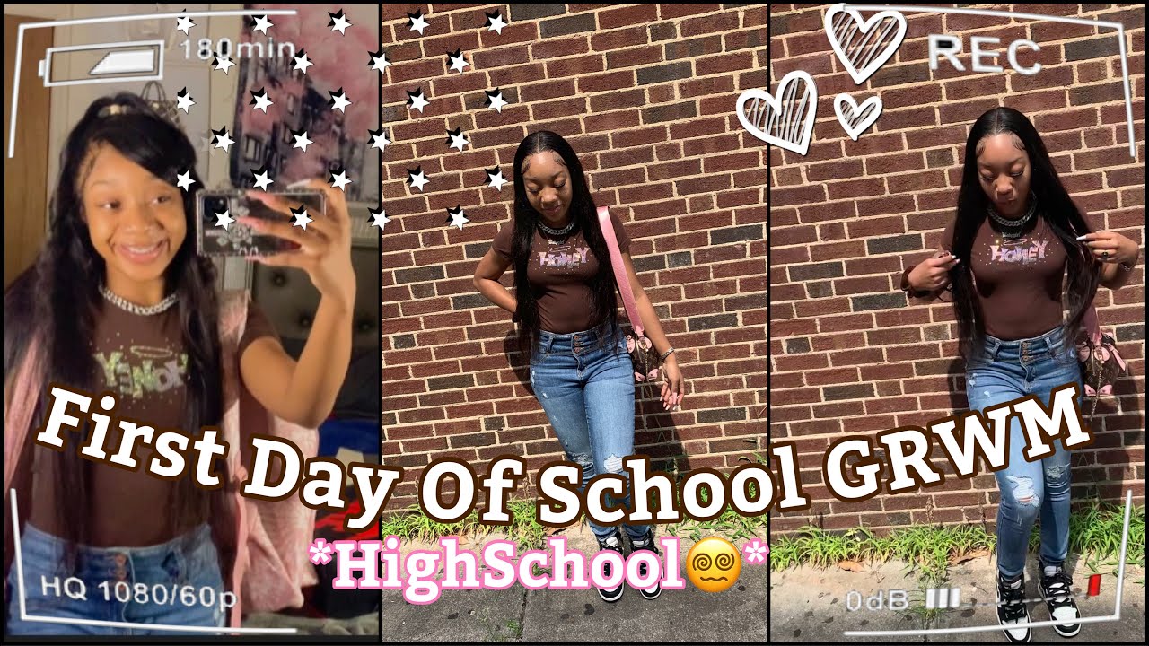 GRWM:For The First Day Of School *HIGH SCHOOL*Jr Szn!!📚 ️‍🩹 - YouTube