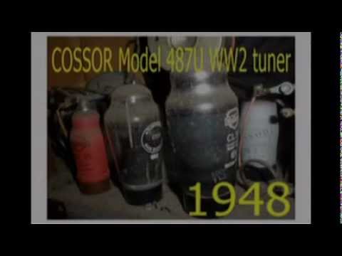 EBAY AUCTION: 1948 Vintage Valve Radio For Sale COSSOR Model 487U WW2 ...