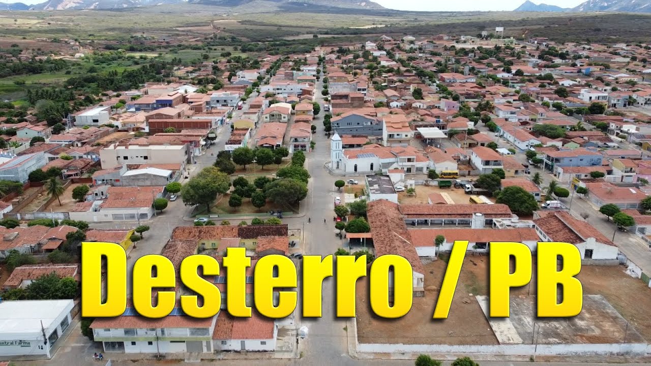 Desterro / PB - Imagens Aéreas - YouTube