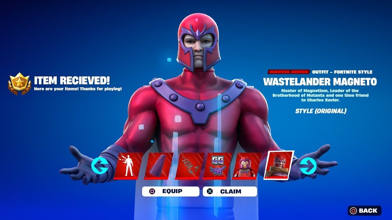 Fortnite’s SECRET Skin is HERE! (Magneto) - YouTube