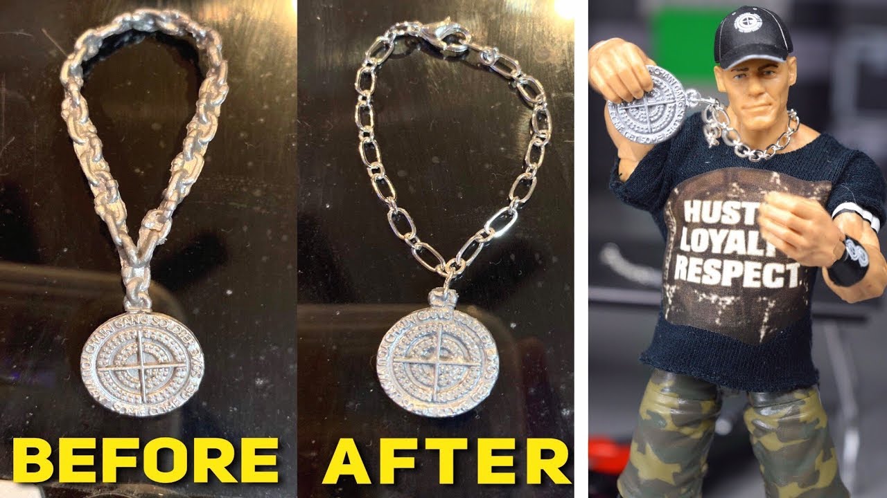 HOW TO MAKE CHAINS FOR WWE FIGURES! - YouTube