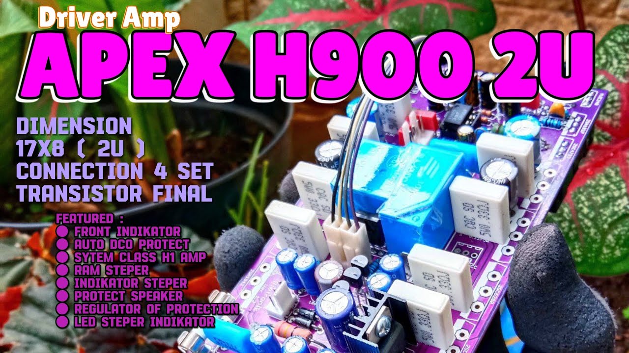 Test On Driver APEX H900 by QlektrO - YouTube