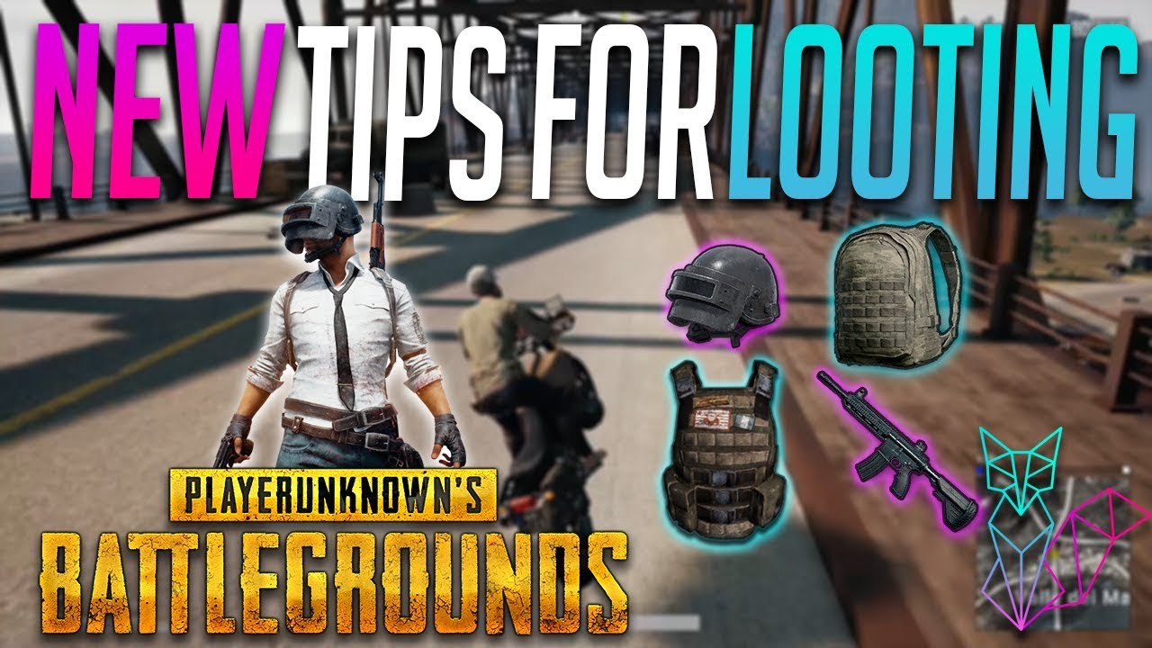 PUBG LOOTING TIPS - LOW RISK, HIGH REWARD TACTIC - XBOX ONE - YouTube