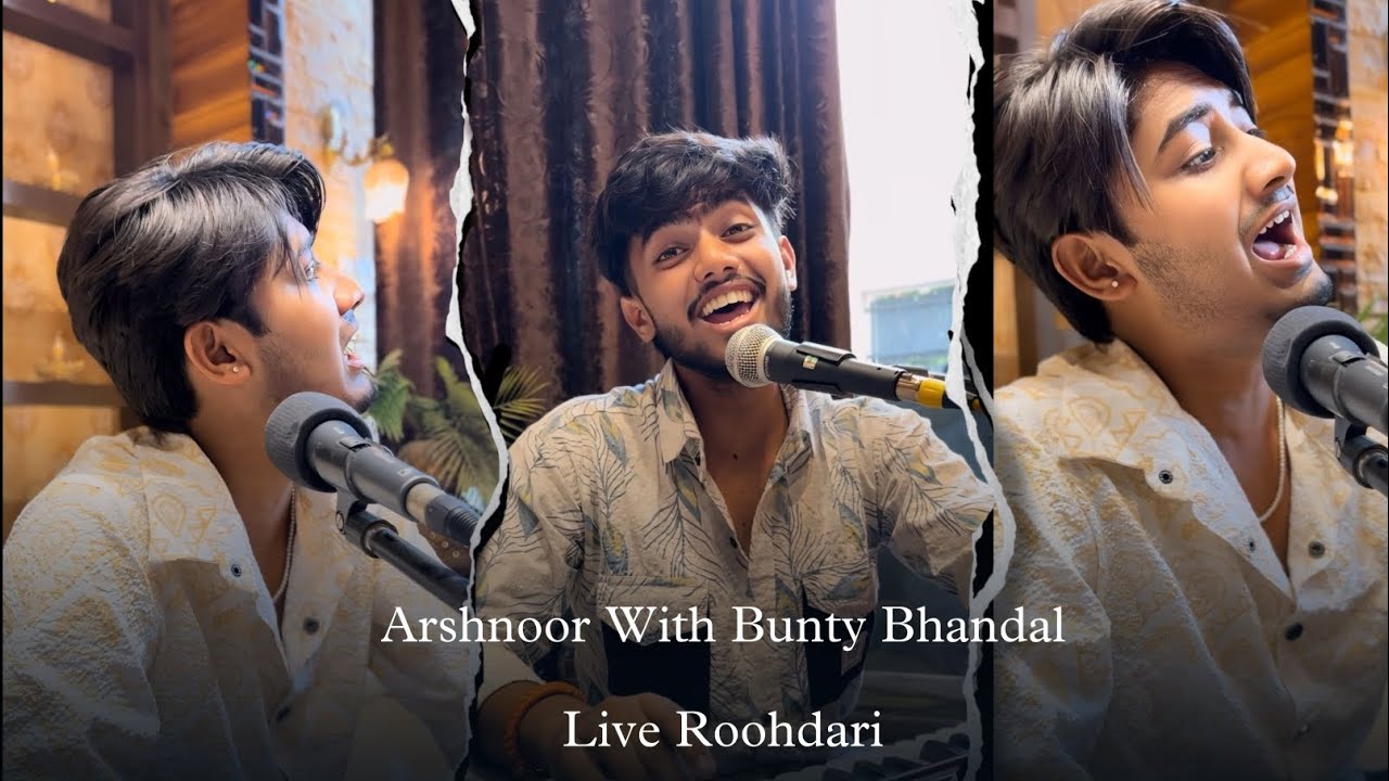 AA SAJNA | ARSHNOOR | BUNTY BHANDAL HOME | LIVE ROOHDARI - YouTube