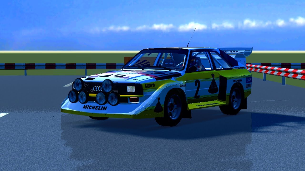 LFS - Audi Quattro S1 E2 Launch Control - YouTube