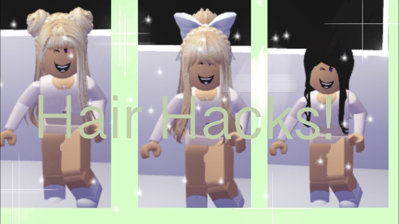Cool Adopt Me Hair Hacks!!(Read Decs) - YouTube