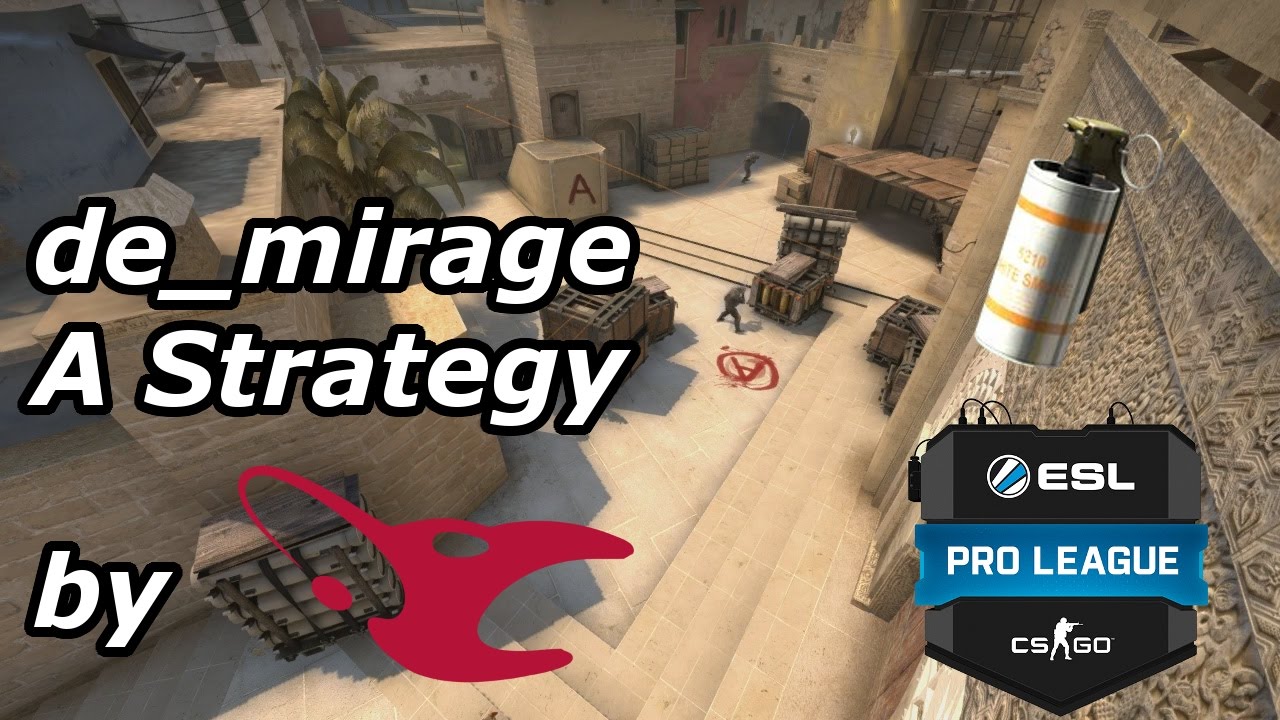 CS:GO Tutorial | Mirage STRAT Tactic by Mousesports - ESL Pro League ...