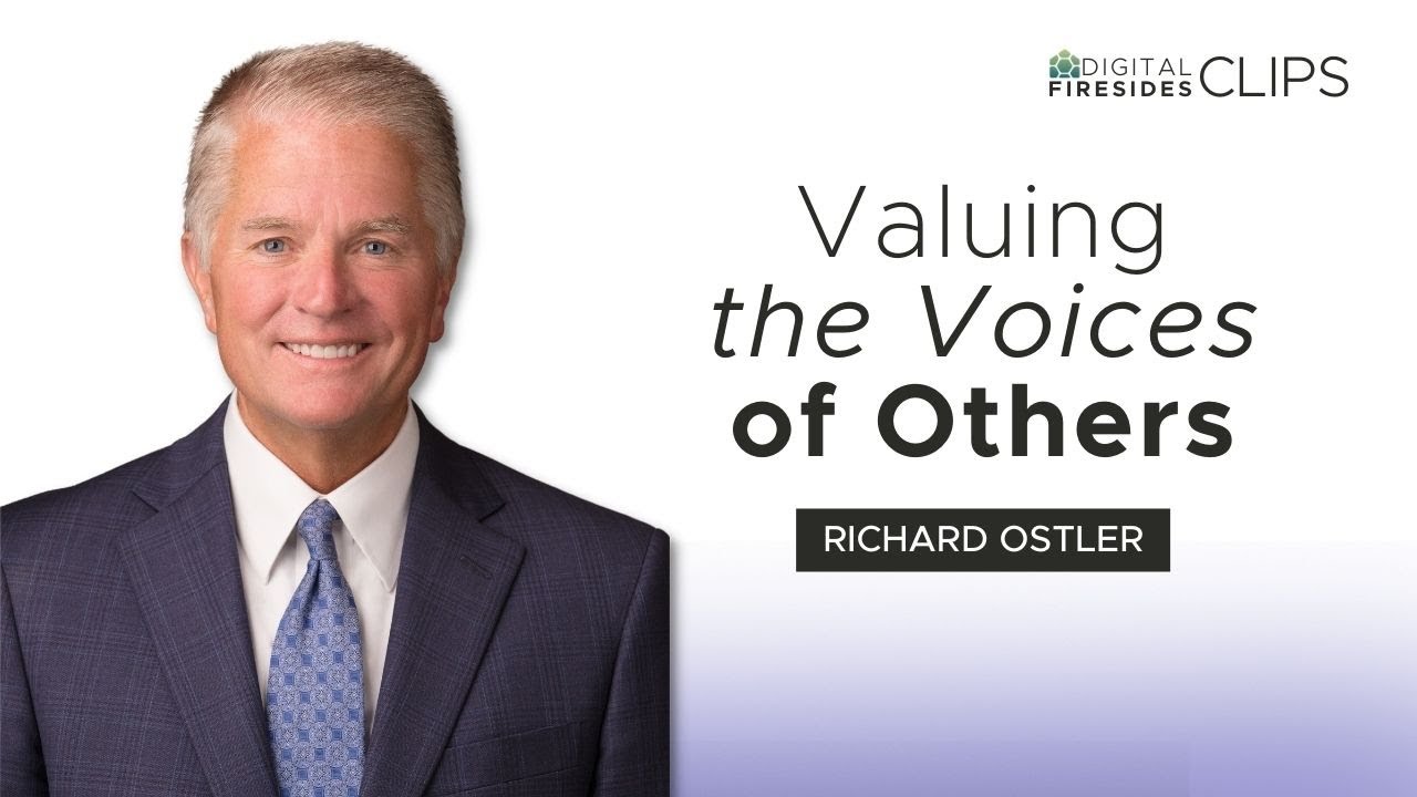 Valuing the Voices of Others: Richard Ostler • Digital Firesides: Clips ...