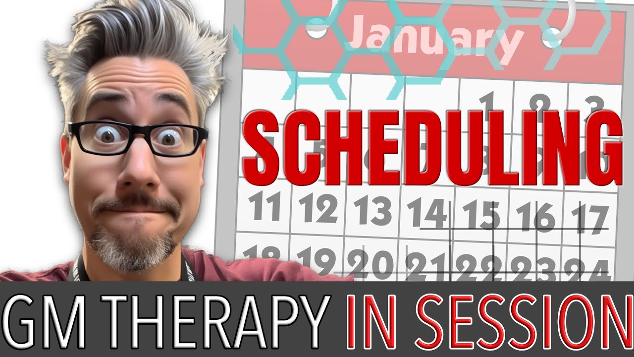 Scheduling - GM Therapy (Group Screaming Starts at 8am CST) - YouTube