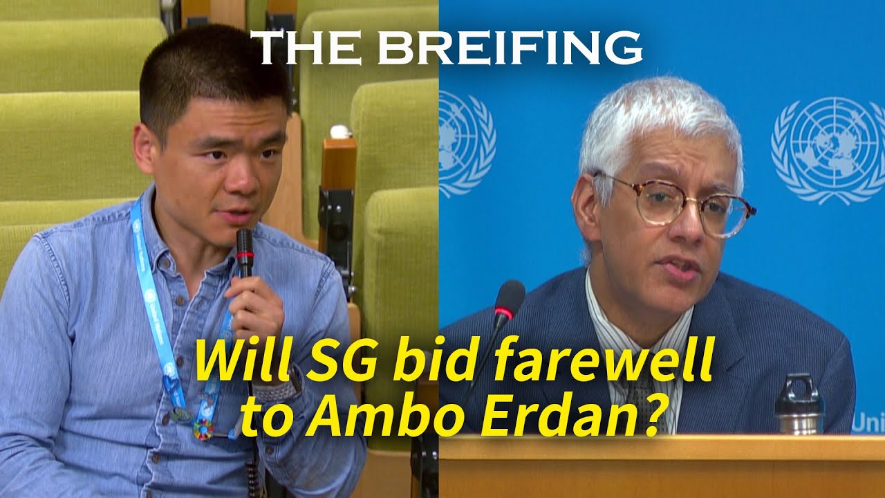 Will SG bid farewell to Ambassador Erdan? 秘书长给埃尔丹告别吗？ - YouTube