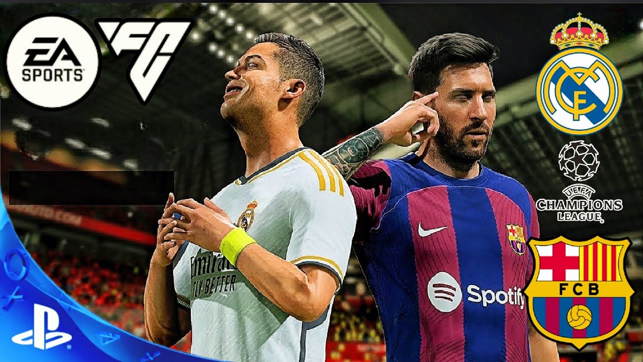 FIFA 24 - Real Madrid vs Barcelona / Champions Leagu/ PS5 GAMEPLAY ...