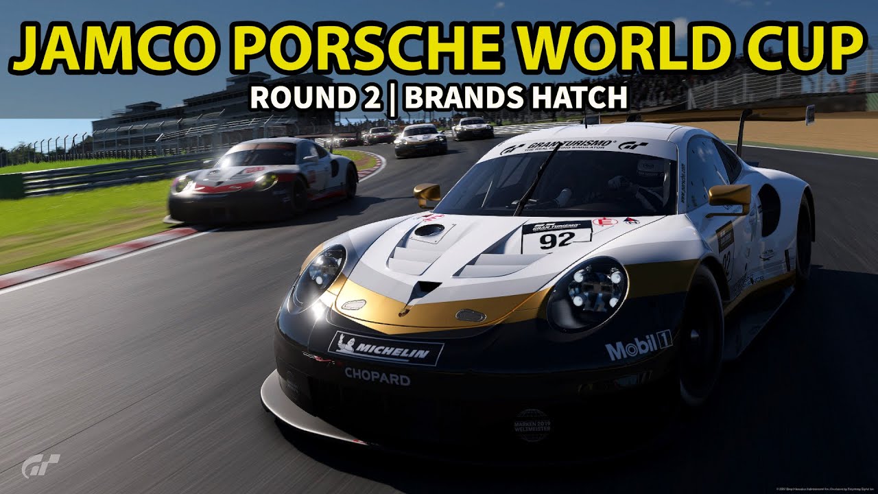 Gran Turismo 7 - JAMCO Porsche World Cup Round 2 | Brands Hatch GP ...