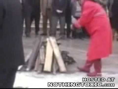 Fire Safety Demo Gone Wrong - YouTube