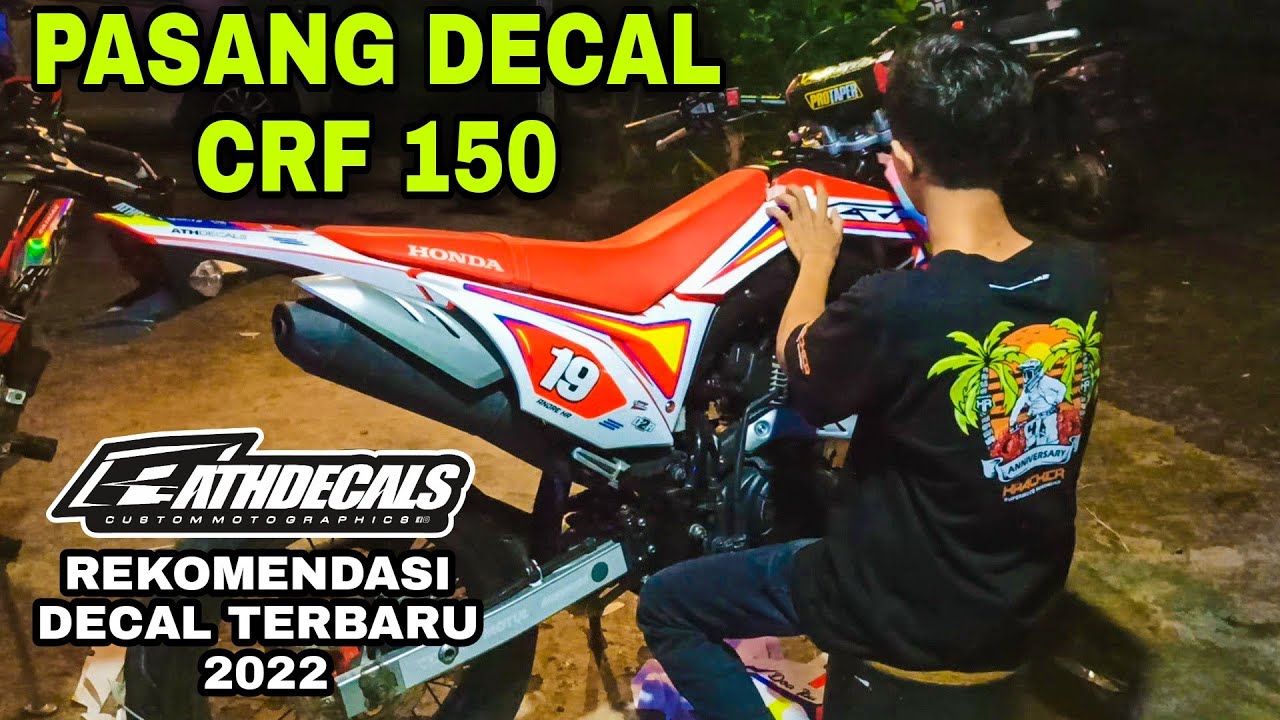 Rekomendasi Desain Decal CRF 2022 By ATH DECALS - YouTube
