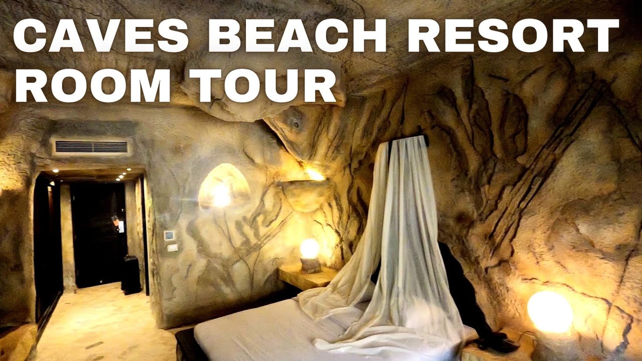 CAVES BEACH RESORT - HURGHADA - ROOM TOUR - YouTube