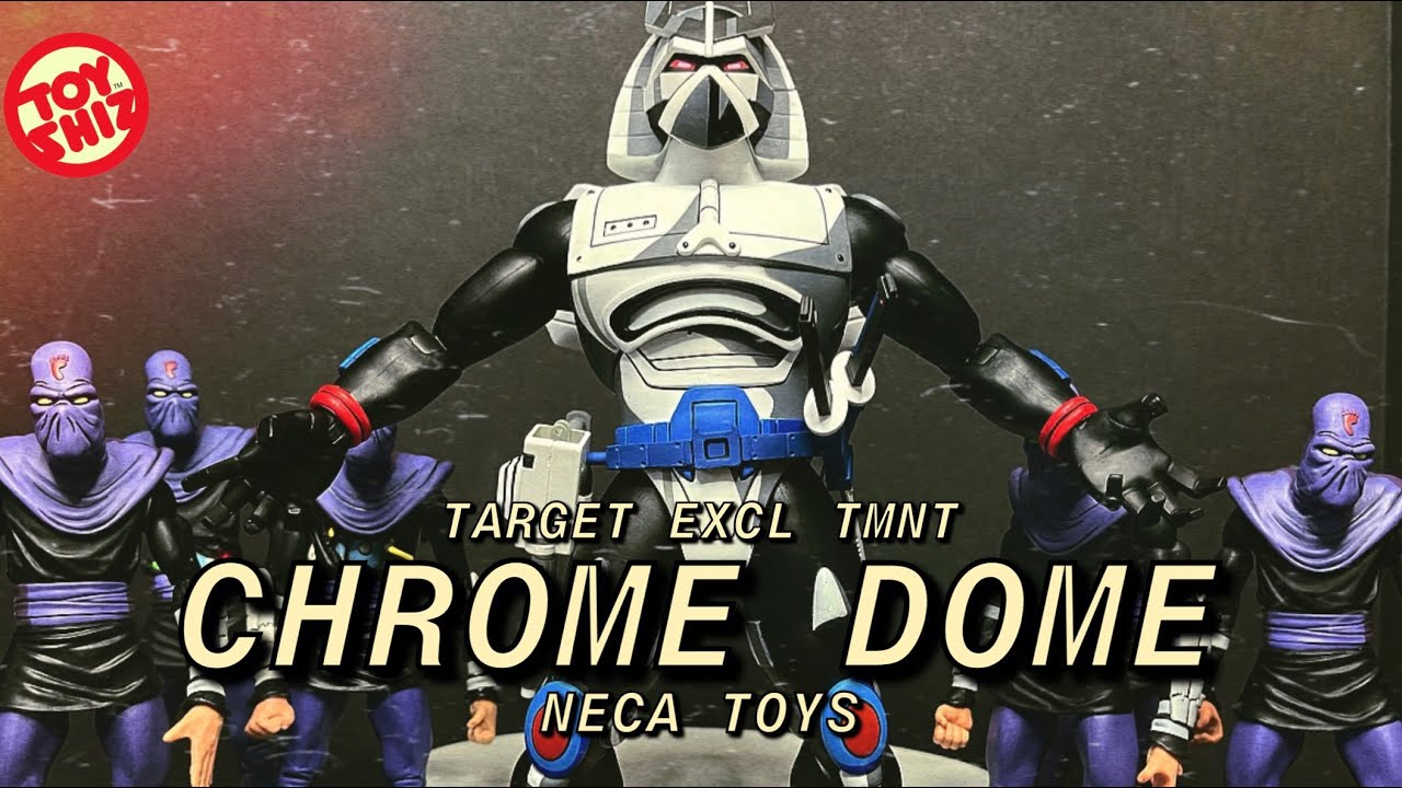 2021 CHROME DOME | Target Excl TMNT | NECA Toys - YouTube