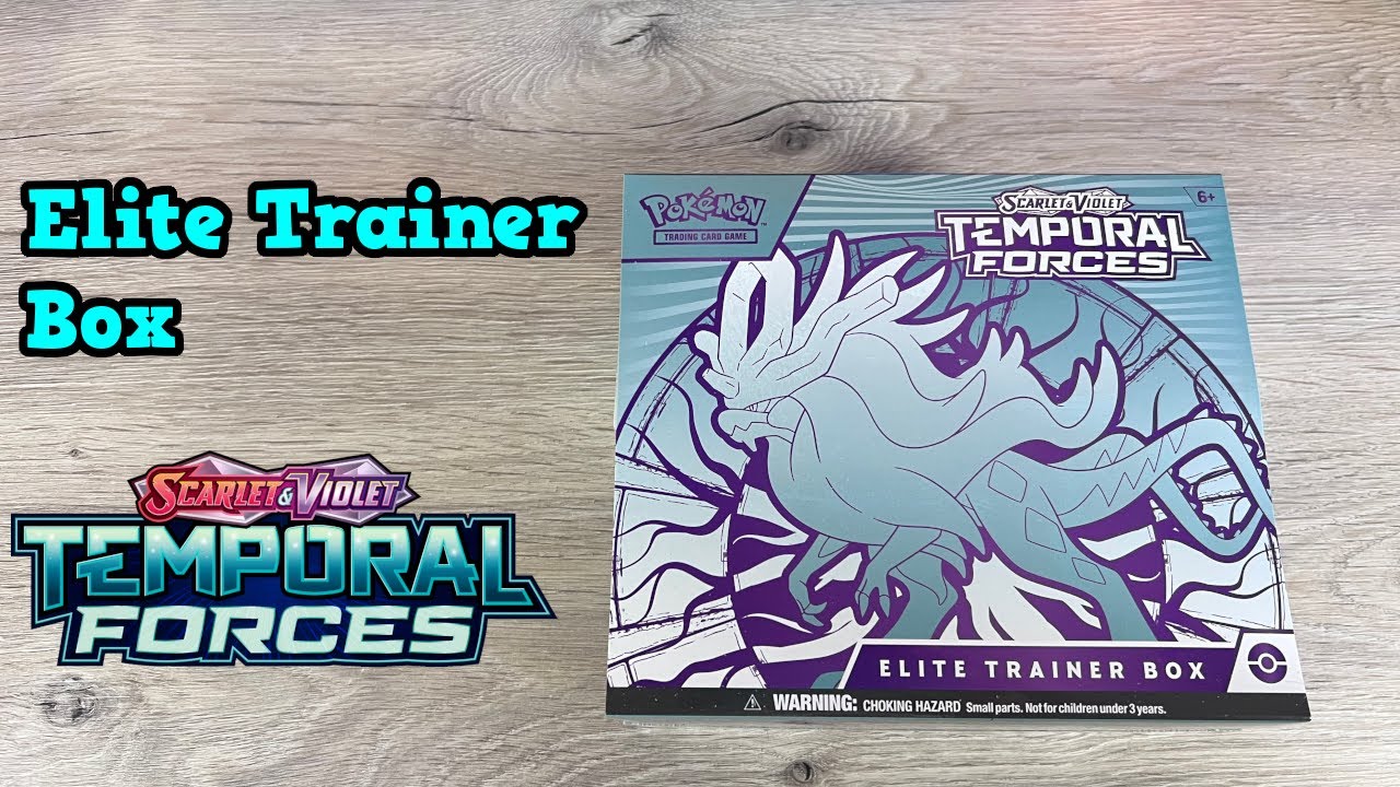 Pokémon Opening Temporal Forces Elite Trainer Box Walking Wake - SPECIAL ILLUSTRATION RARE PULL ...