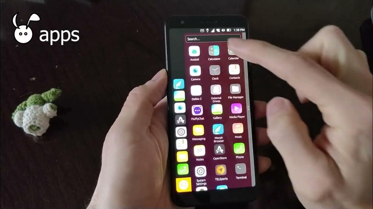Ubuntu Touch - Google Pixel 3a (Sargo) - OTA-22 (2022-04-15) - YouTube