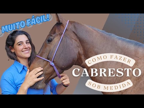 Como fazer CABRESTO - duas maneiras super fáceis e rápidas. - YouTube