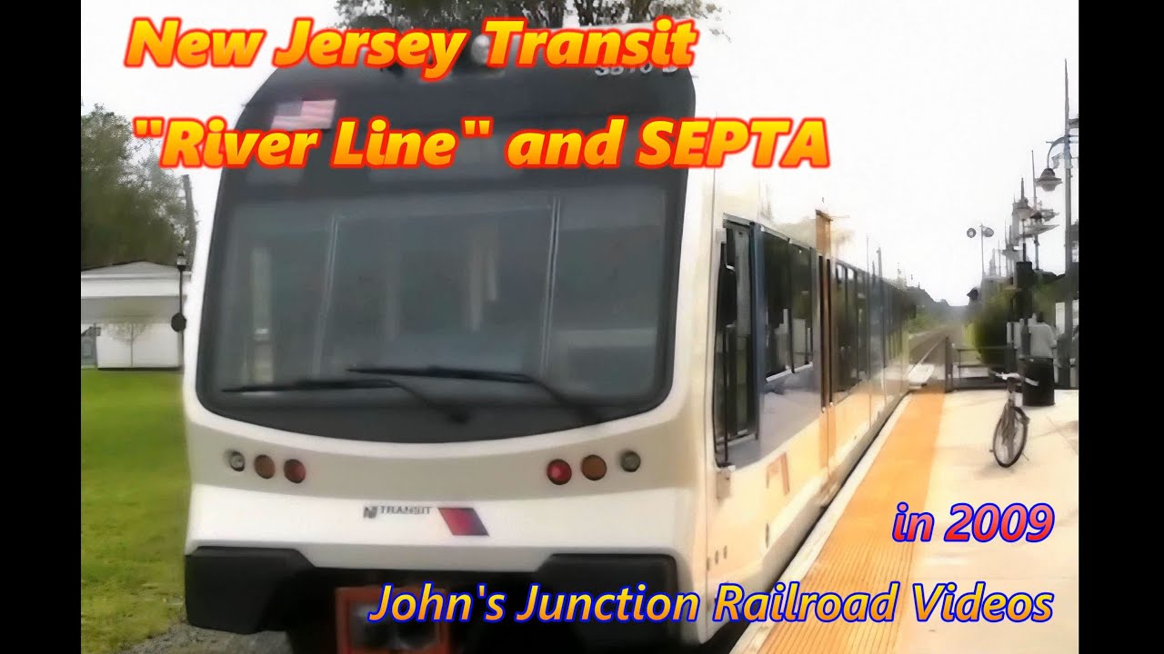 New Jersey Transit River Line and SEPTA in 2009 - quick look - YouTube
