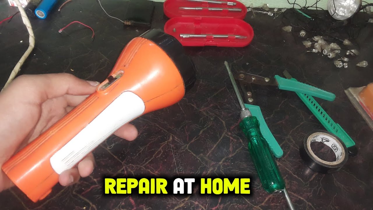 How to repair torch at home| how to make - YouTube