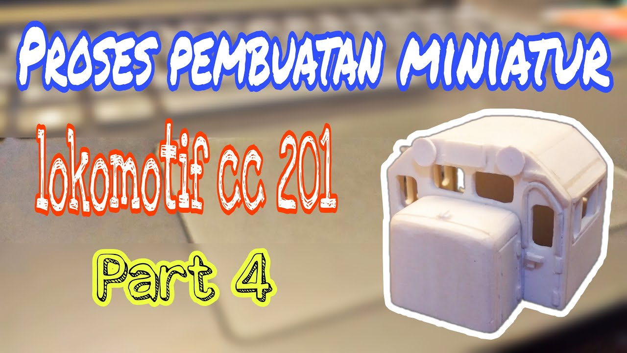 Proses Membuat Miniatur Lokomotif CC 201 l Dari pvc (part 4 Bogie ...