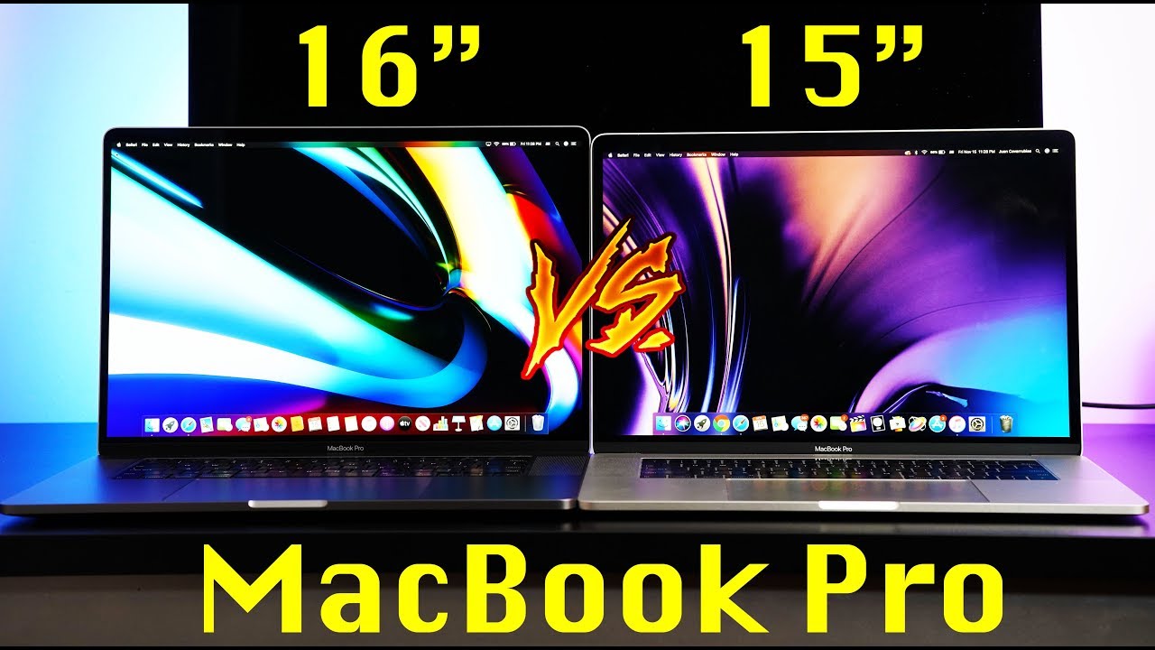 NEW MacBook Pro 16-Inch vs. MacBook Pro 15-Inch / Should You Upgrade ...