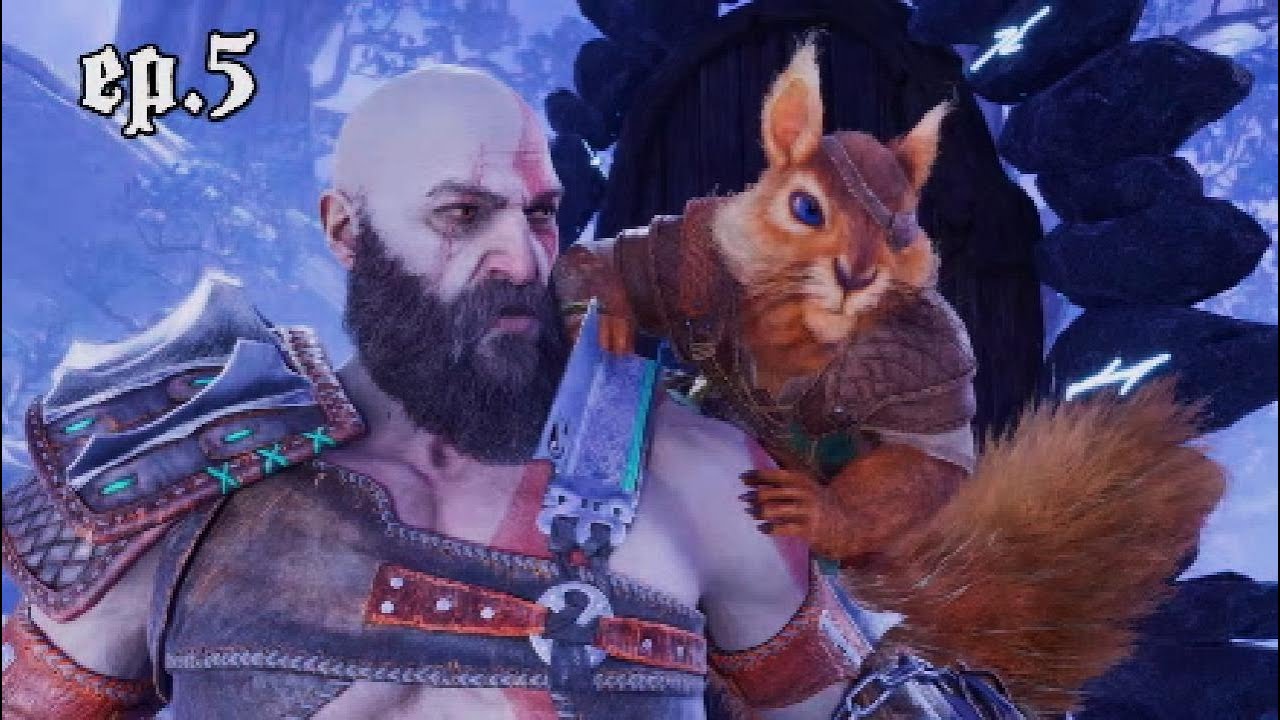 TALKING SQUIRREL??? (god of war ragnarok) ep 5 - YouTube