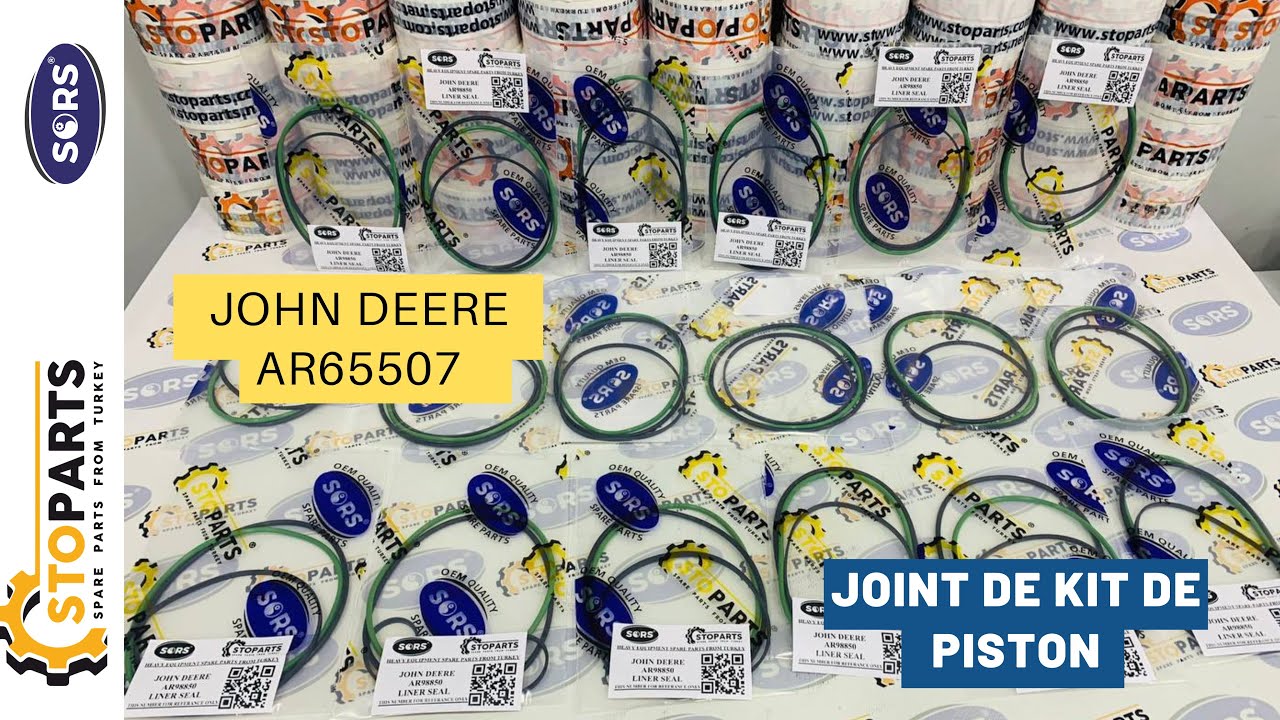 JOHN DEERE AR65507 JOINT DE KIT DE PISTON - YouTube