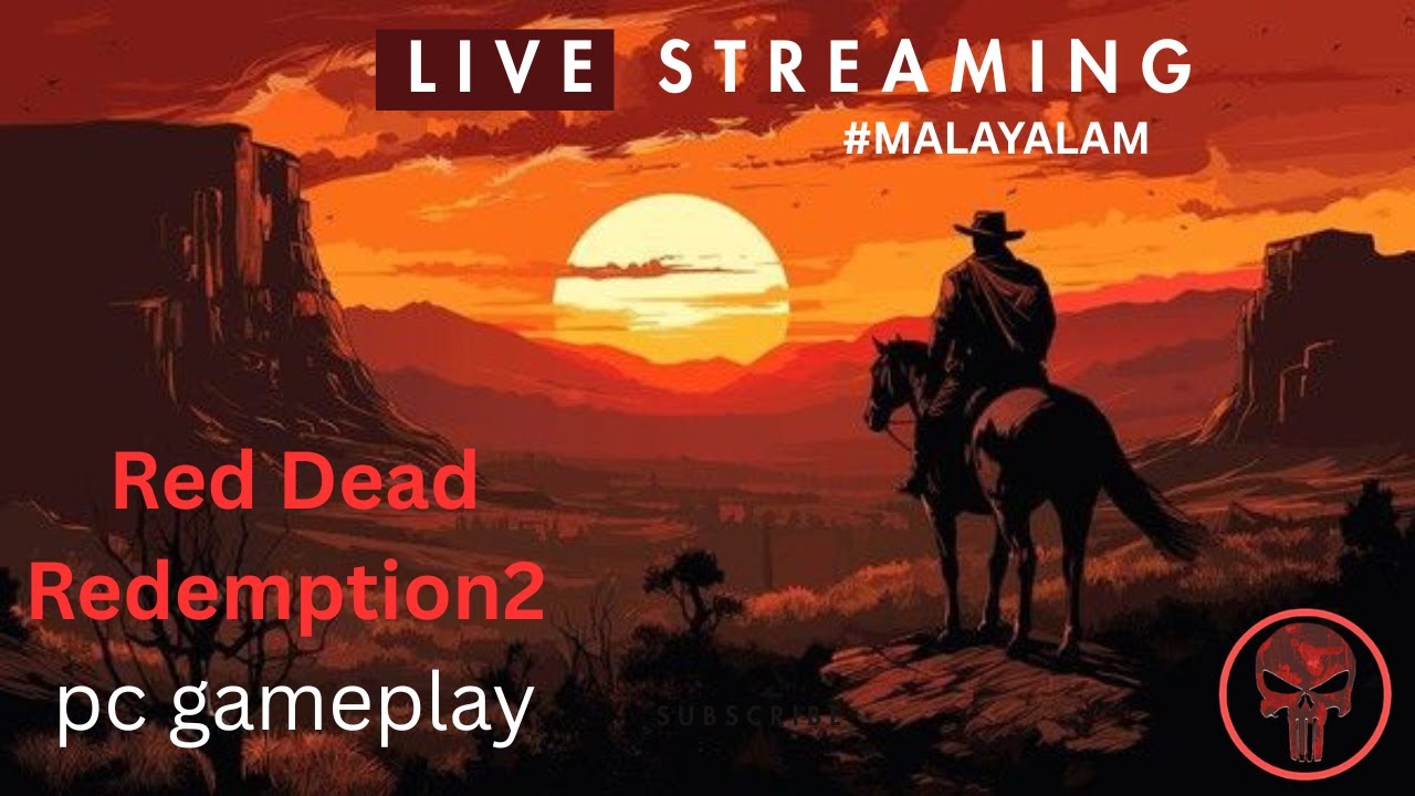 RDR2 LIVE STREAM 🐎 - #malayalam#gaming - YouTube