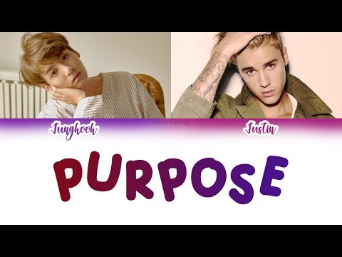 Jungkook & Justin Bieber - Purpose (Color Coded Lyrics Eng)