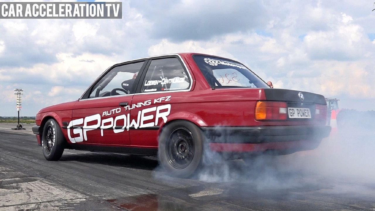 BMW 335i E30 3.5l Turbo 680 HP ACCELERATION & SOUND - YouTube