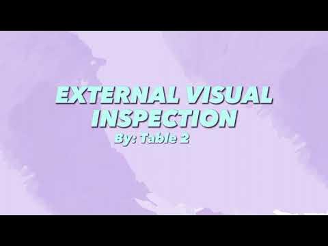 EXTERNAL VISUAL INSPECTION || CSS - YouTube