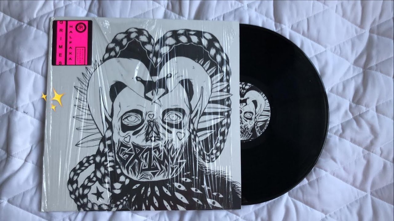 Grimes - Halfaxa (Vinyl Unboxing) - YouTube