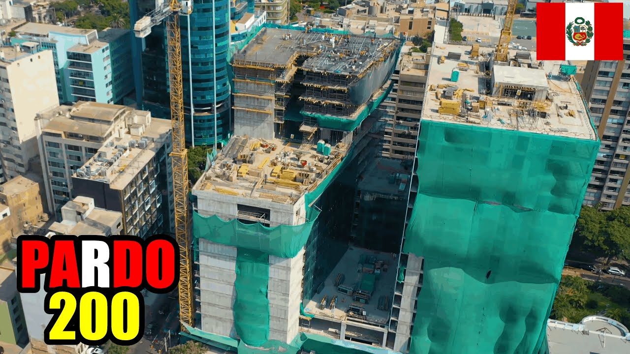 Avances de Obra Pardo 200 /Proyecto Oficinas + Hotel + Retail /Lima ...