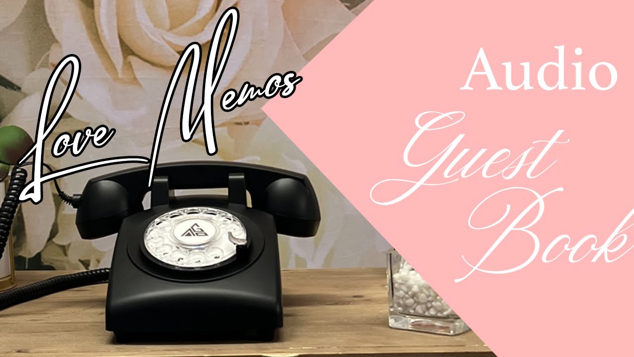 Wedding Love Memos | Audio Guest Book - YouTube