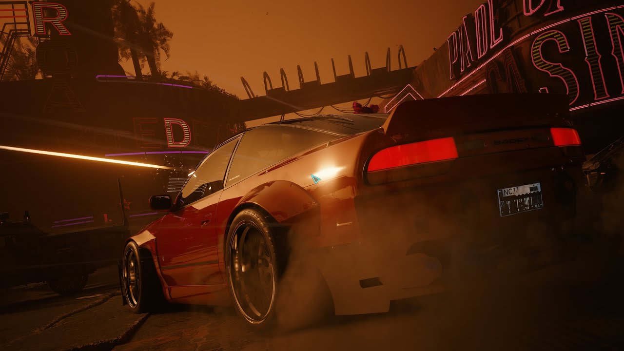 Fully path traced stunning looking Nissan 240SX also in 4K HDR - YouTube