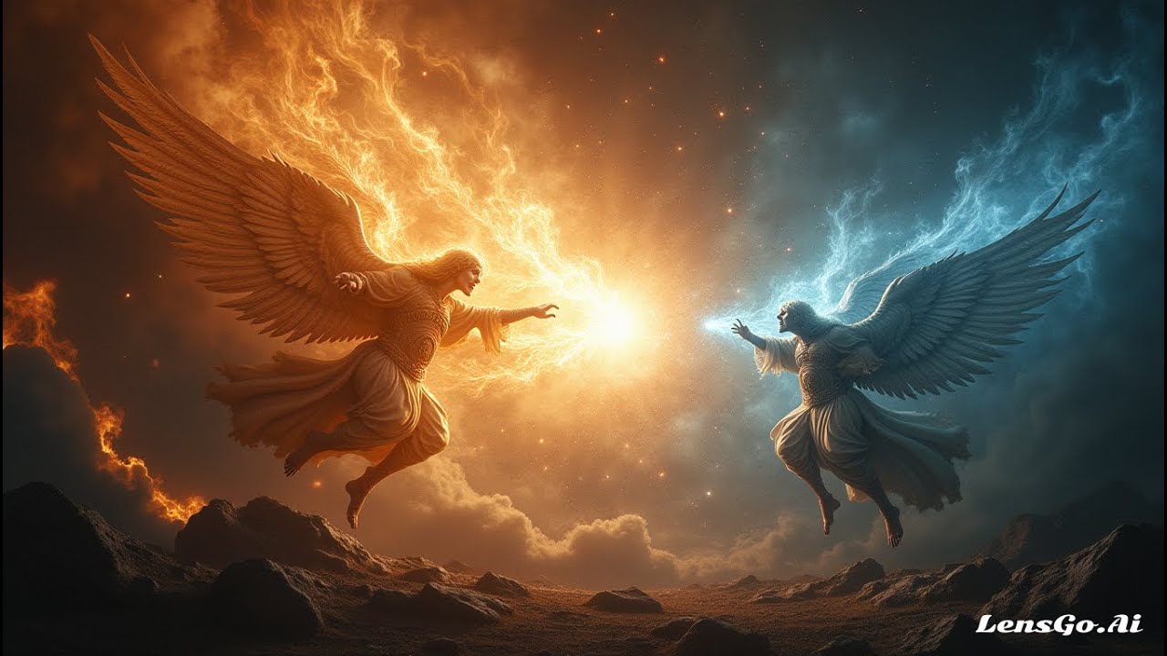 The Hidden Battles of Jinn Angels vs Demons #like #islamichistory # ...