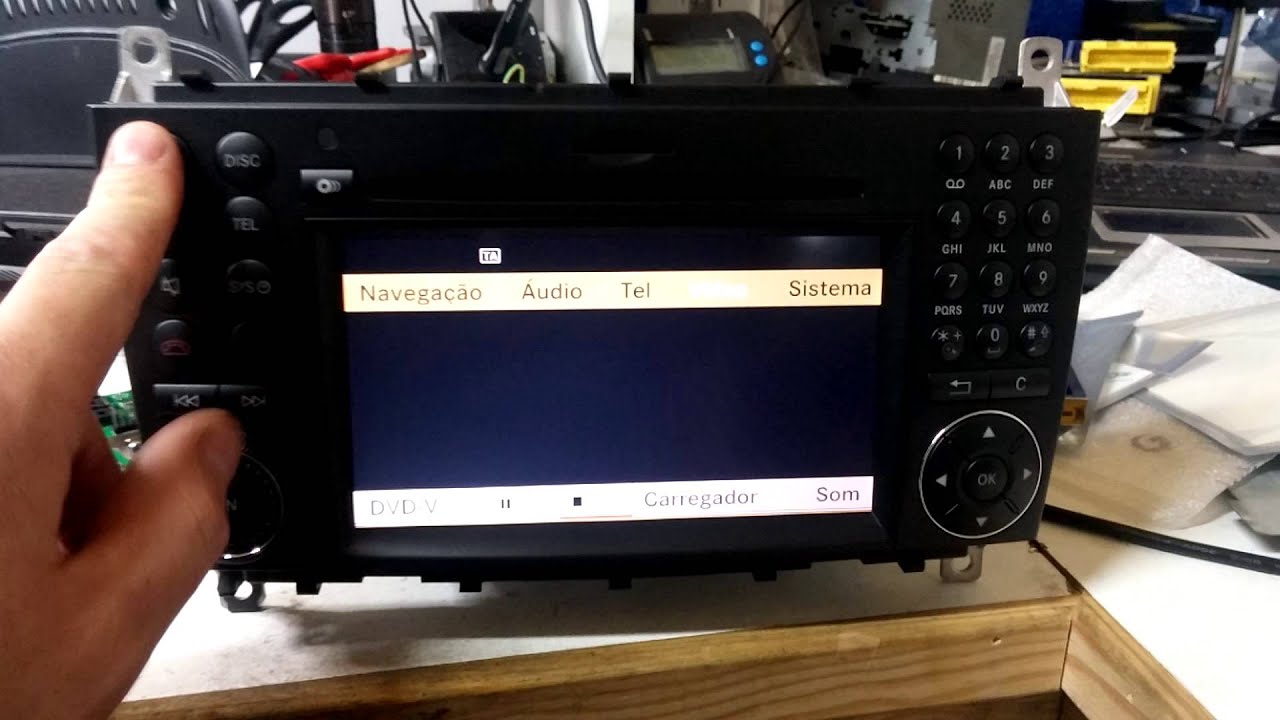 Ntg2.5 w203 - YouTube