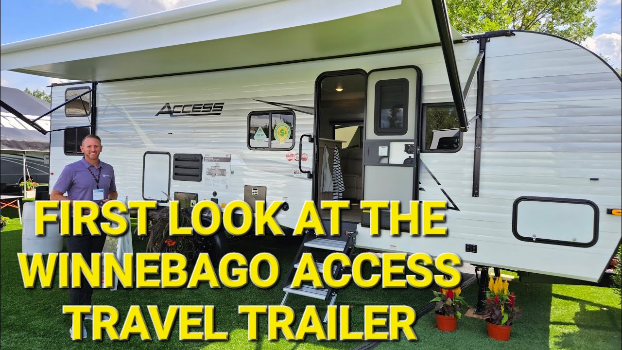 Winnebago Access 25ML Travel Trailer Under $30,000 Live Full ...