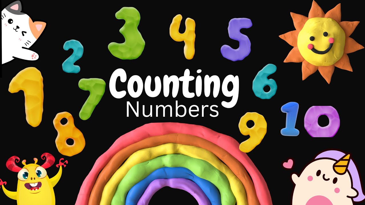 Counting Numbers 1-10 Songs - YouTube