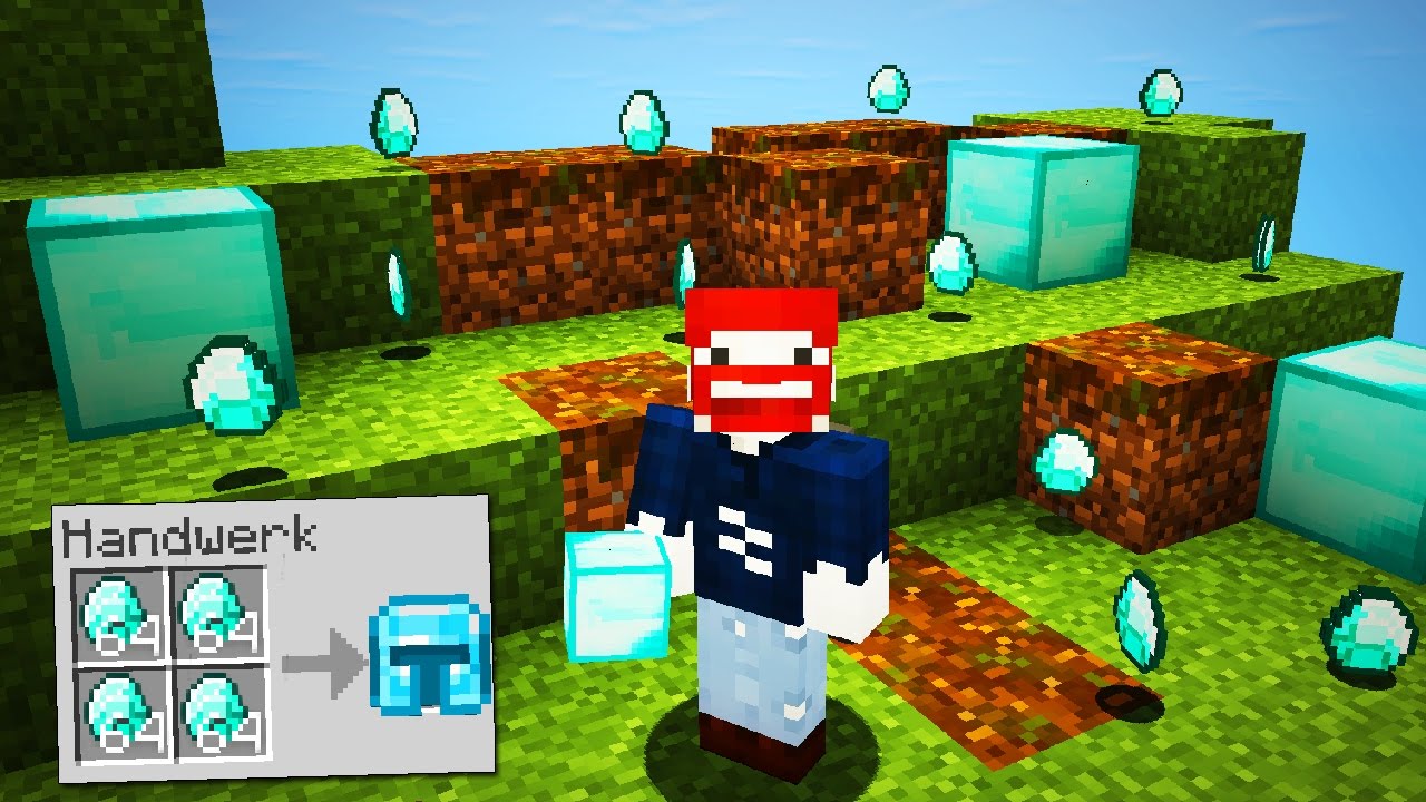 256 DIAMANTEN = RÜSTUNG - Minecraft EGGWARS - YouTube