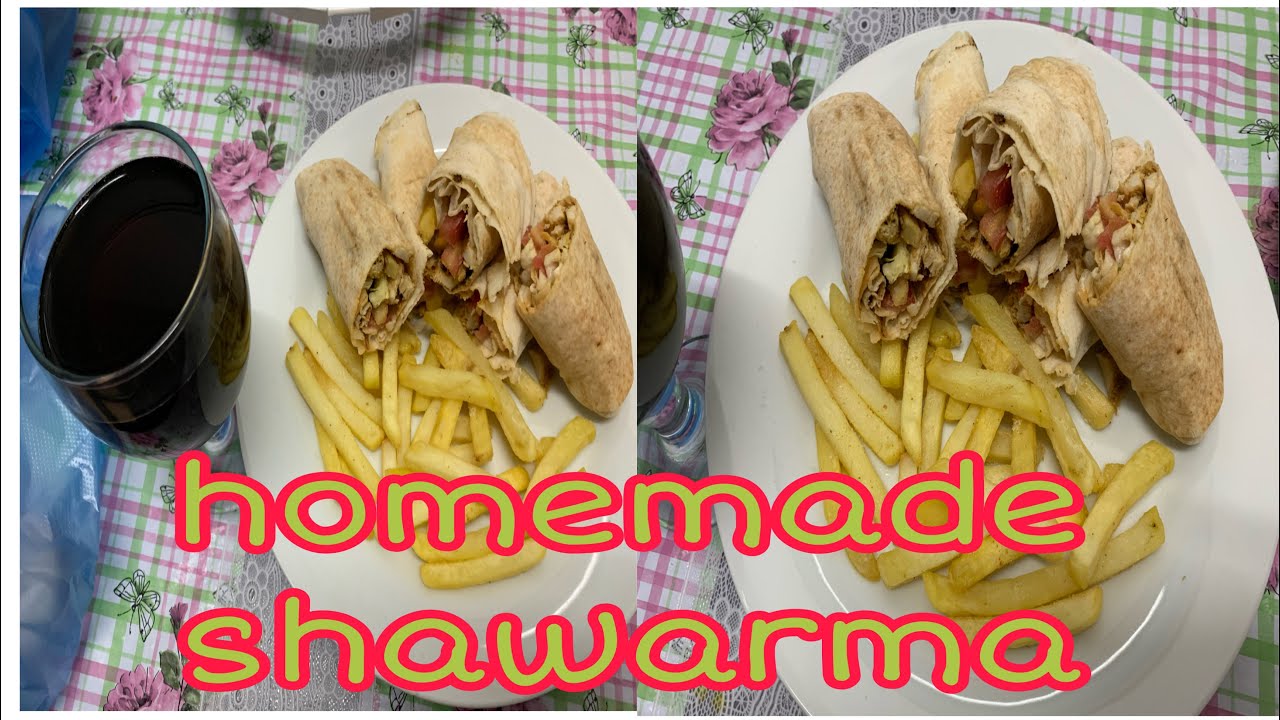 HOW TO MAKE SHAWARMA AT HOME - YouTube
