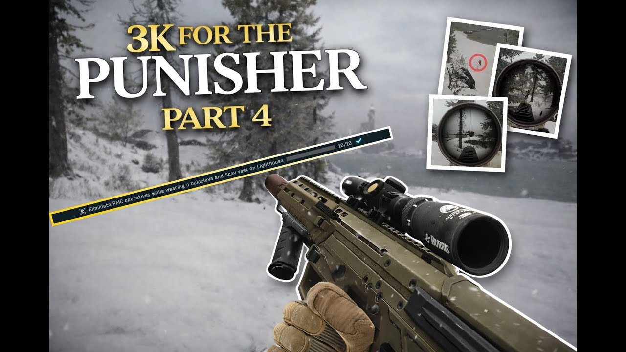 3 PMCs Wiped on Shoreline… Task Finally Done - ESCAPE FROM TARKOV ...